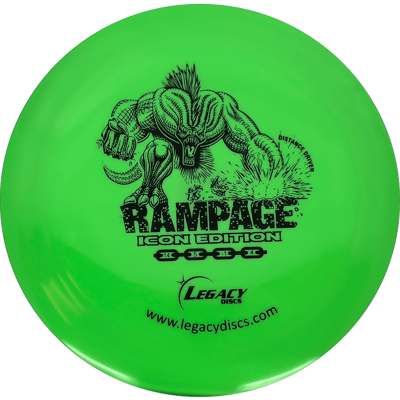Legacy Discs Rampage - Overstable Driver | Skyline Disc Golf